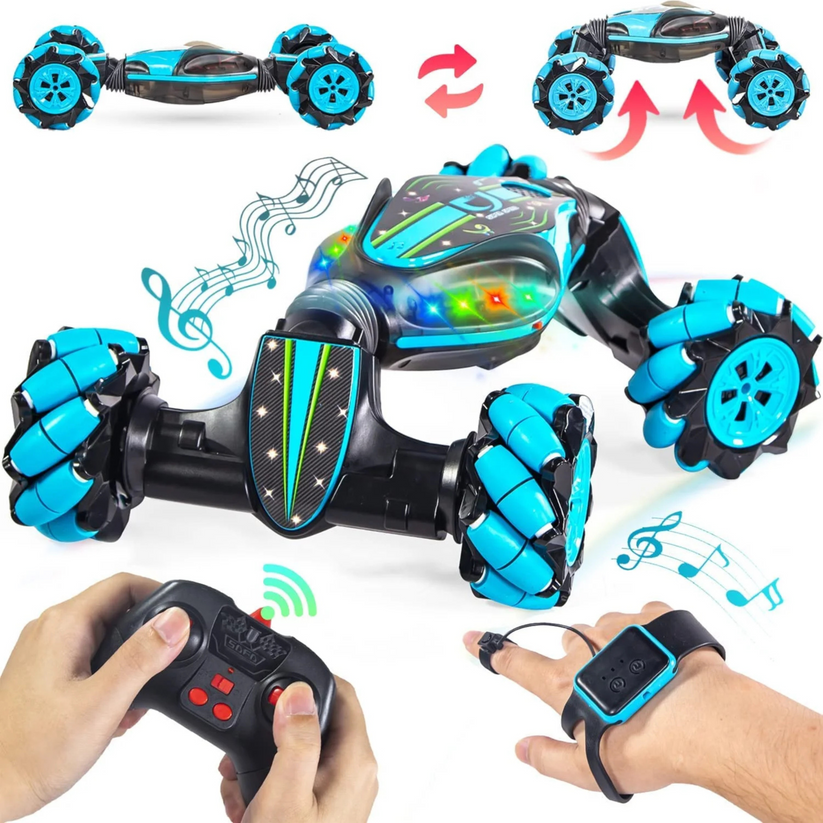 Gesture Sensing RC Stunt Car – 4WD Off-Road Remote Control Car with ...