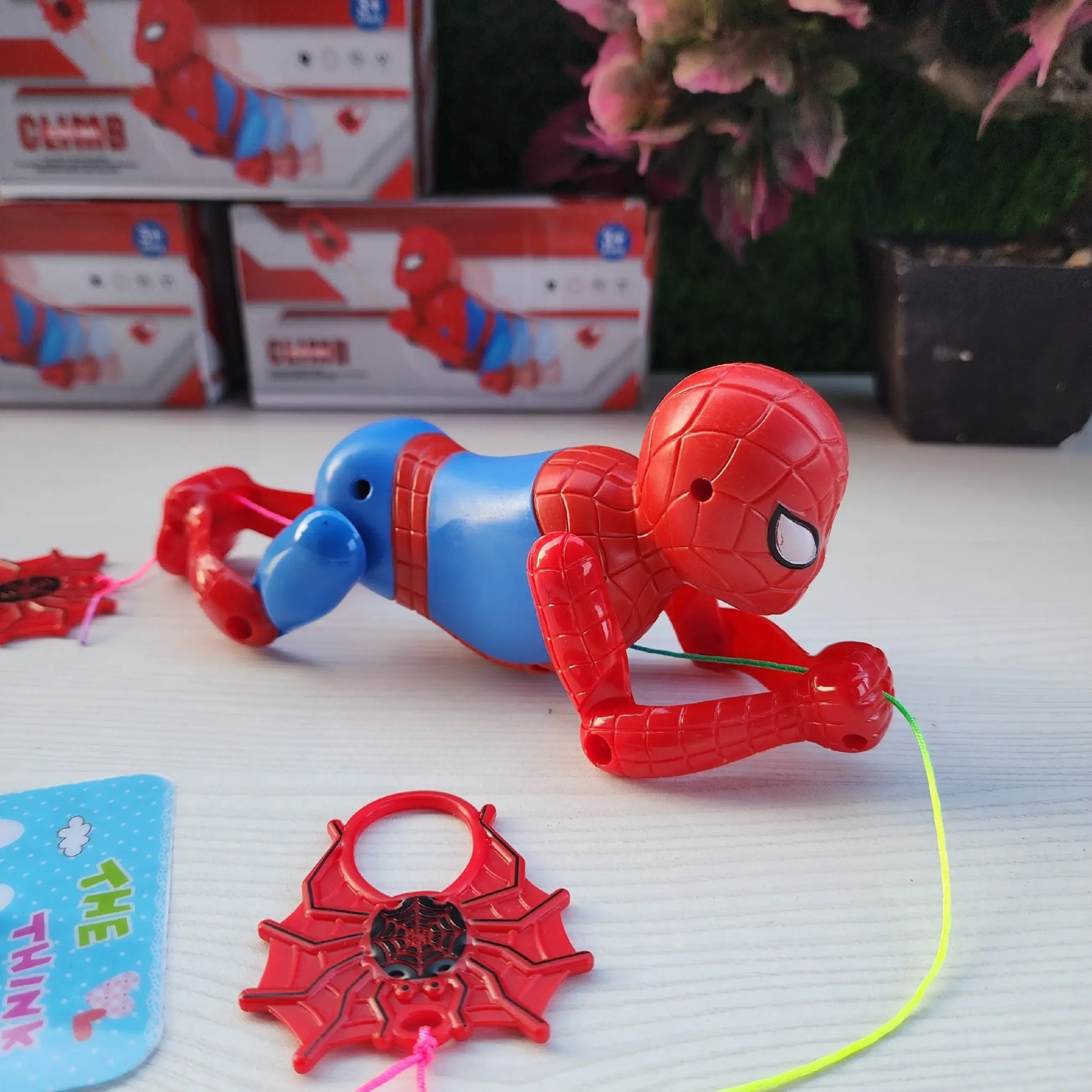Spider-Man Rope Climbing Toy – Fun Action Toy for Kids – DreaMee